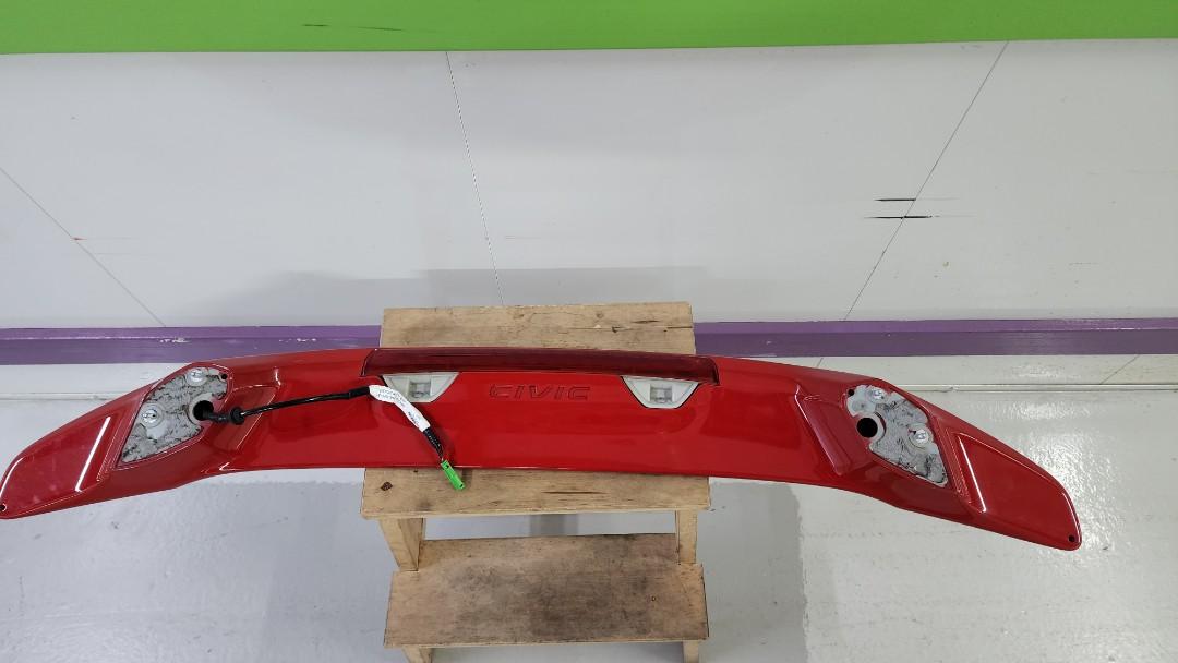 Honda Civci FC Modulo Spoiler, Car Accessories, Accessories on Carousell