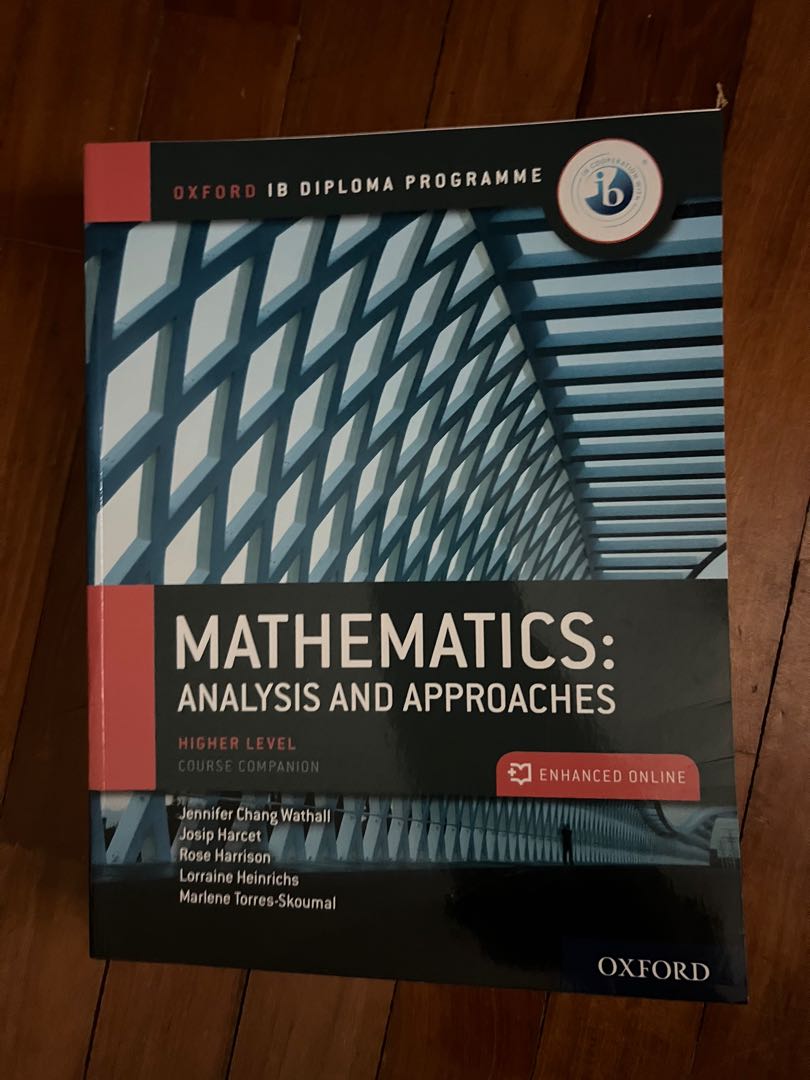 IB Mathematics Analysis and Approaches HL Textbook, Hobbies & Toys ...
