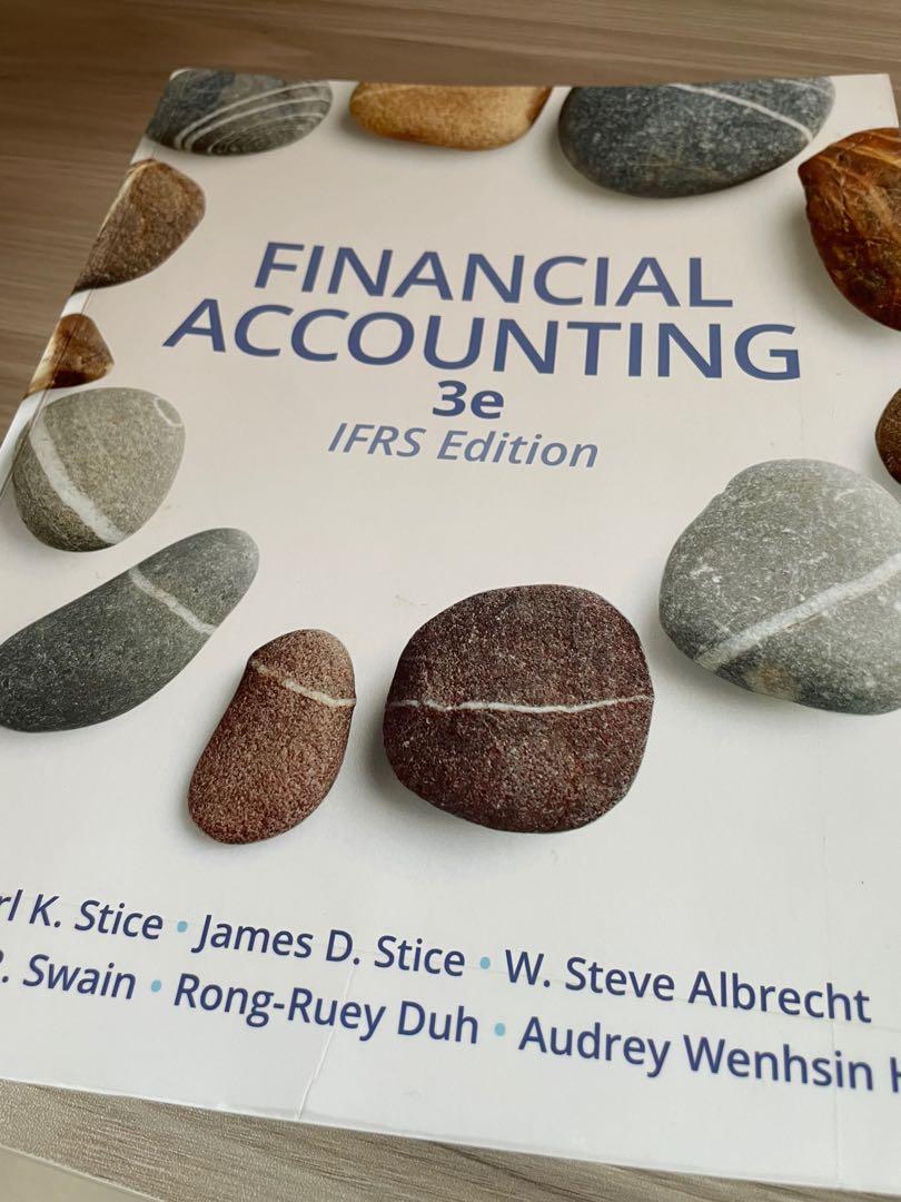 IFRS 3E (2021) FINANCIAL ACCOUNTING TEXTBOOK, Hobbies & Toys, Books ...
