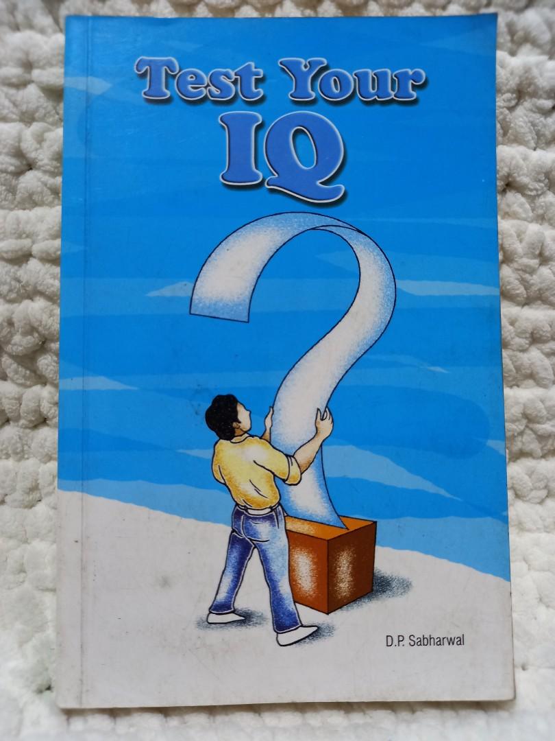 IQ Book Test your IQ, Hobbies & Toys, Books & Magazines, Textbooks on ...