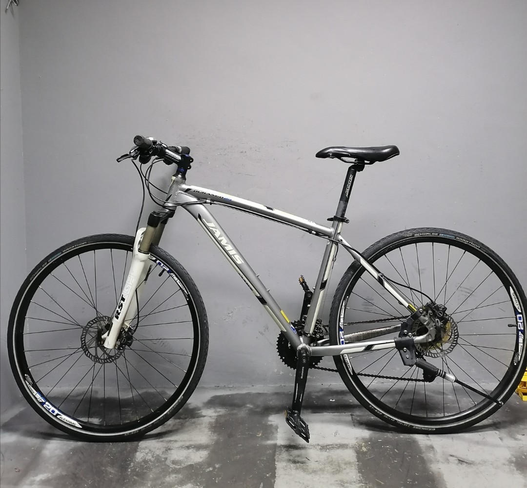 Jamis hybrid bike, 27 speed + hydraulic brakes, Sports Equipment ...