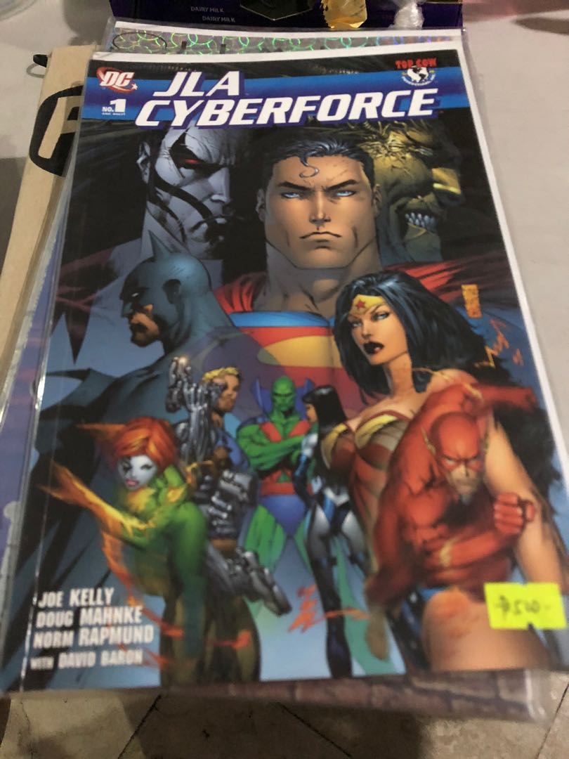 Justice League Cyberforce comics, Hobbies & Toys, Books & Magazines, Comics & Manga on Carousell