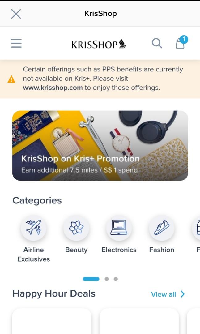 Kris shop Krisflyer $20 discount e voucher, Tickets & Vouchers ...