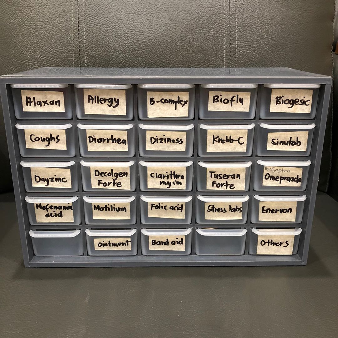 Medicine Box/Mini Drawer, Health & Nutrition, Medical Supplies & Tools ...