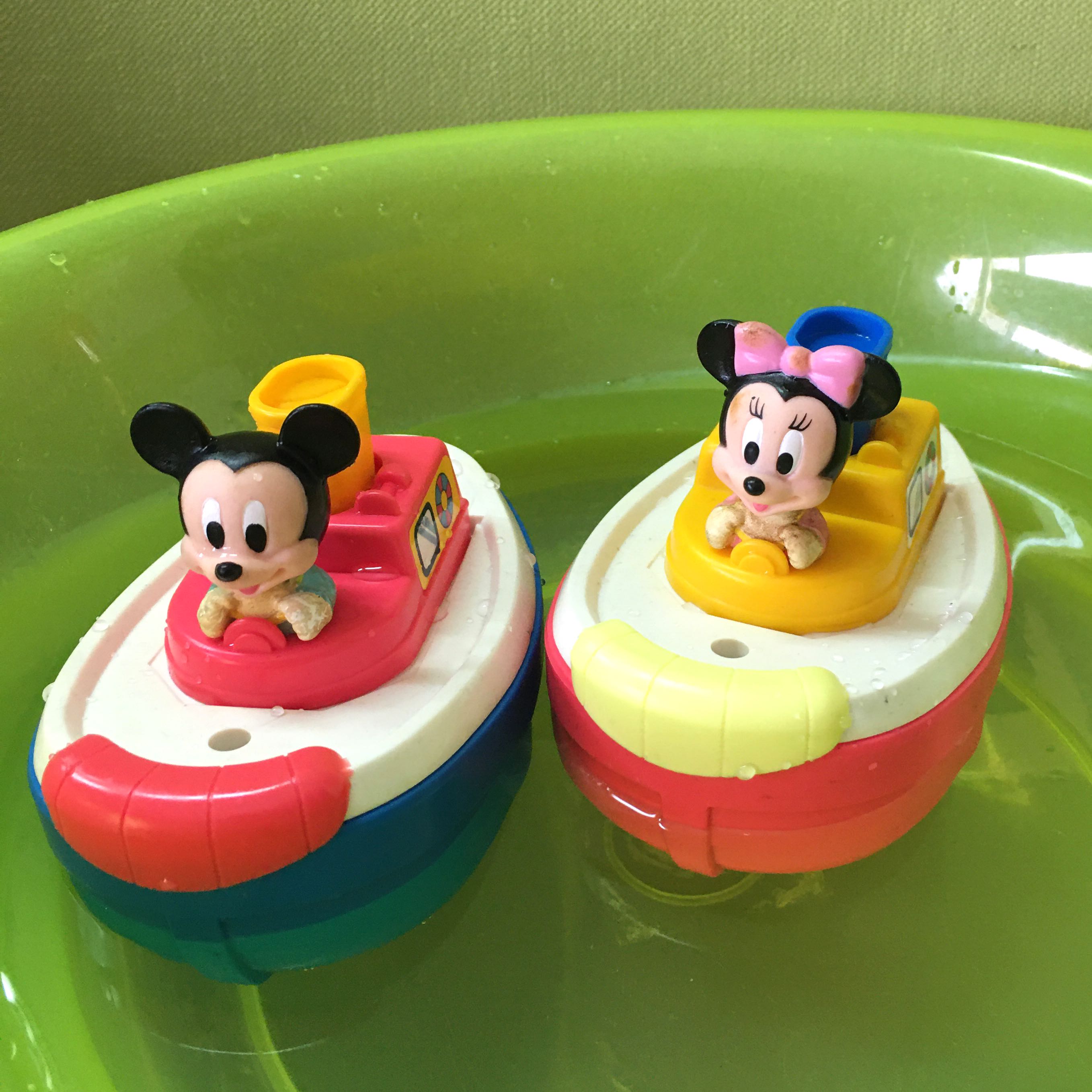 Mickey Minnie Toy Boat , Hobbies & Toys, Toys & Games on Carousell