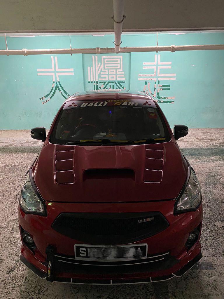 Mitsubishi attrage custom bonnet., Car Accessories, Accessories on ...