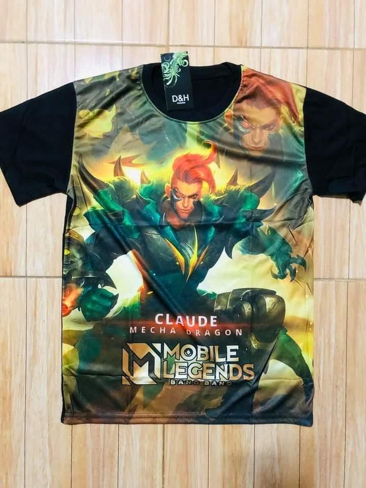 Mobile Legends Hero Tshirt, Men's Fashion, Tops & Sets, Tshirts & Polo ...