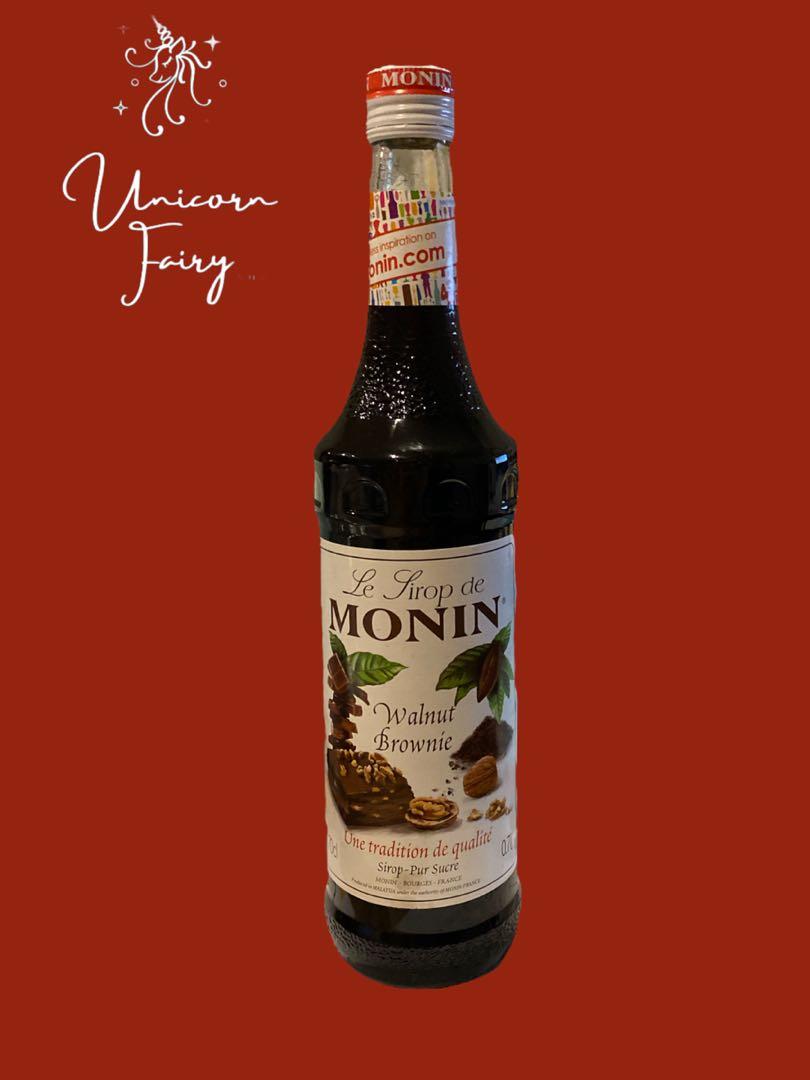 Monin WALNUT BROWNIE SYRUP, Food & Drinks, Beverages on Carousell