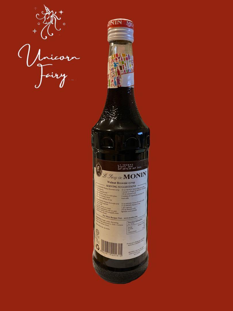 Monin WALNUT BROWNIE SYRUP, Food & Drinks, Beverages on Carousell