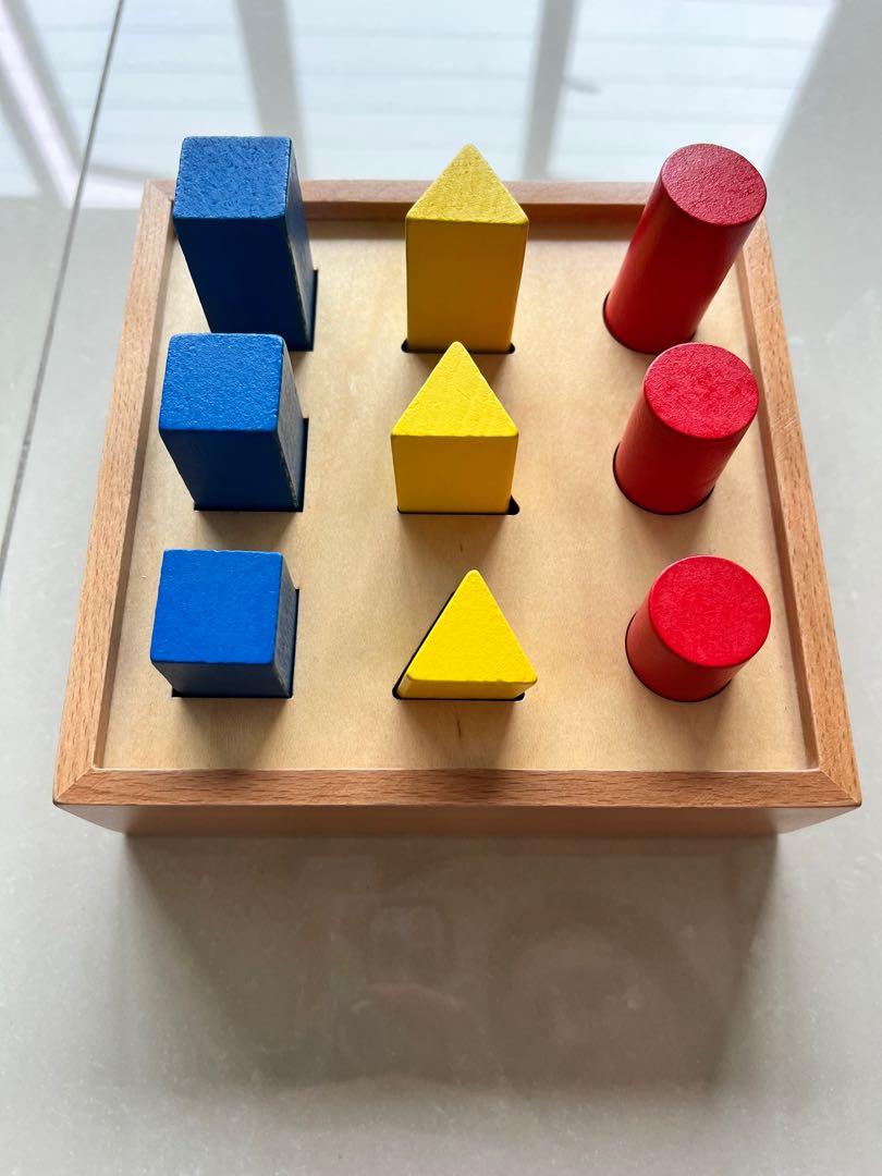 Montessori sorting blocks, Babies & Kids, Infant Playtime on Carousell