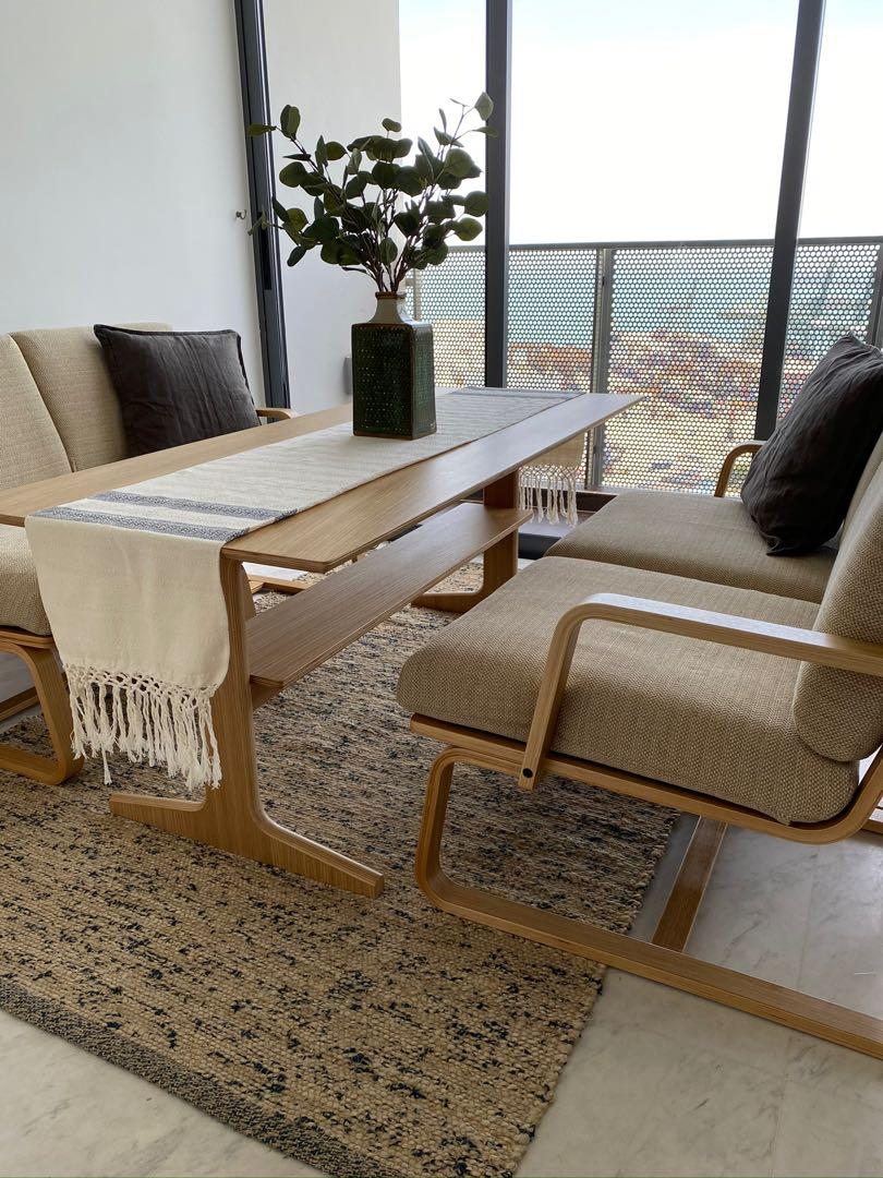 Muji Living & Dining Table, Furniture & Home Living, Furniture, Tables ...