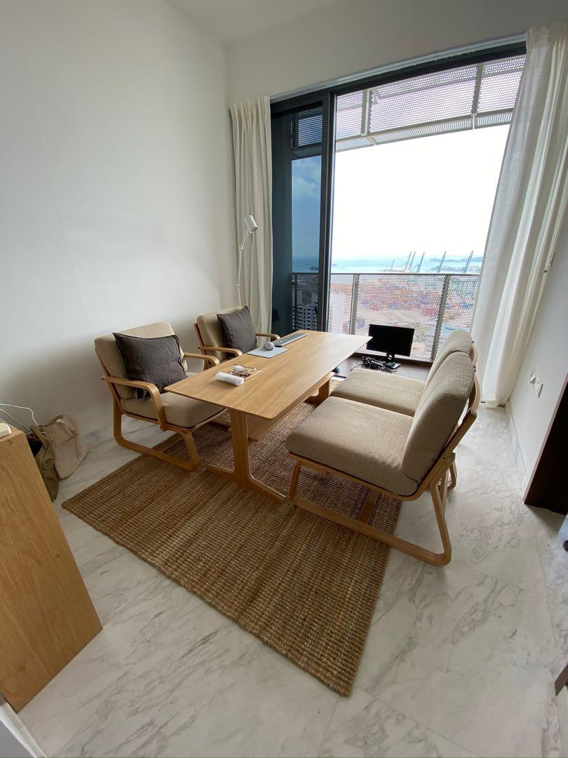 Muji Living & Dining Table, Furniture & Home Living, Furniture, Tables ...