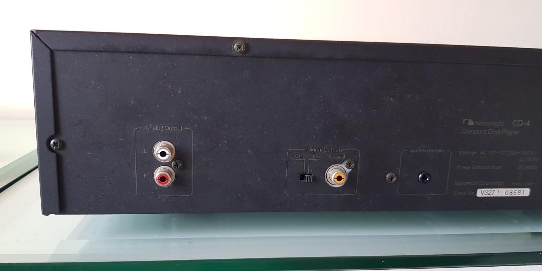 Nakamichi cd4 CD player, Audio, Other Audio Equipment on Carousell