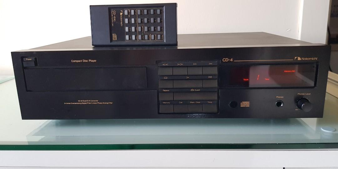 Nakamichi cd4 CD player, Audio, Other Audio Equipment on Carousell