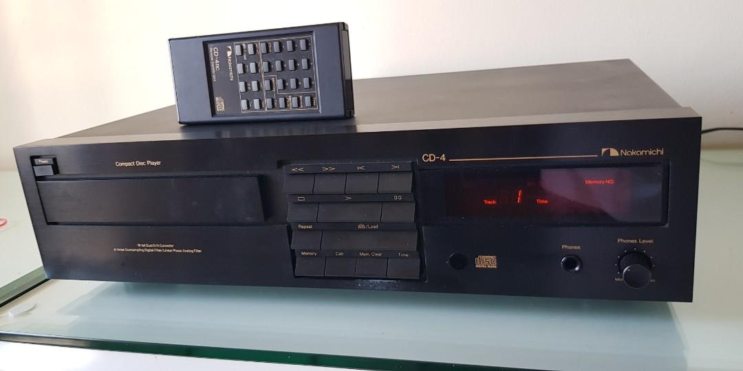 Nakamichi cd4 CD player, Audio, Other Audio Equipment on Carousell