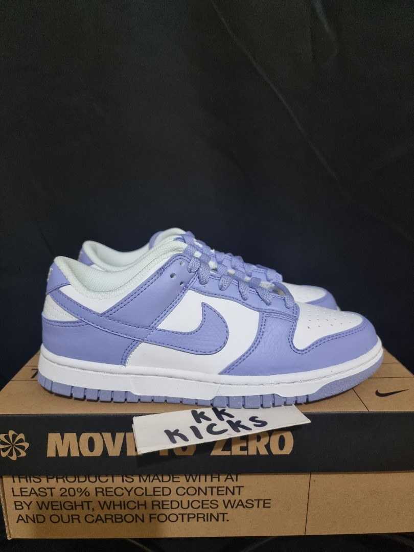 Nike Dunk Low Lilac, Women's Fashion, Footwear, Sneakers on Carousell
