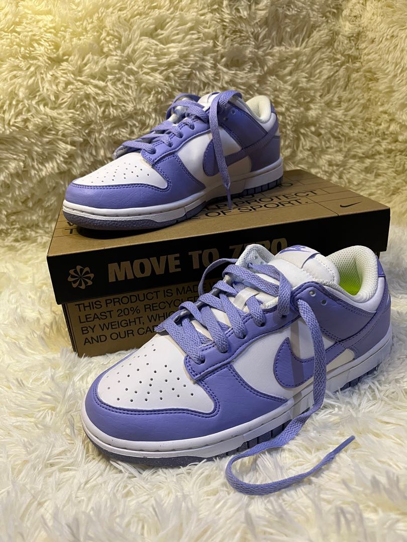 NIKE DUNK LOW NEXT NATURE LILAC, Women's Fashion, Footwear, Sneakers on ...