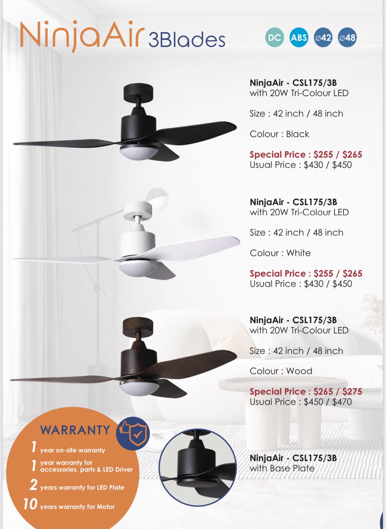 Ceiling Fan Base Plate Sizes | Shelly Lighting