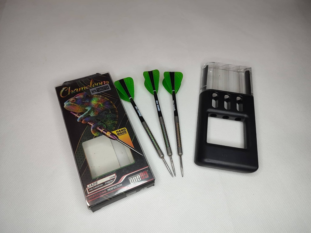 One80 Dart Pin Chameleon Jade Tungsten 90% 22g, Sports Equipment, Other ...