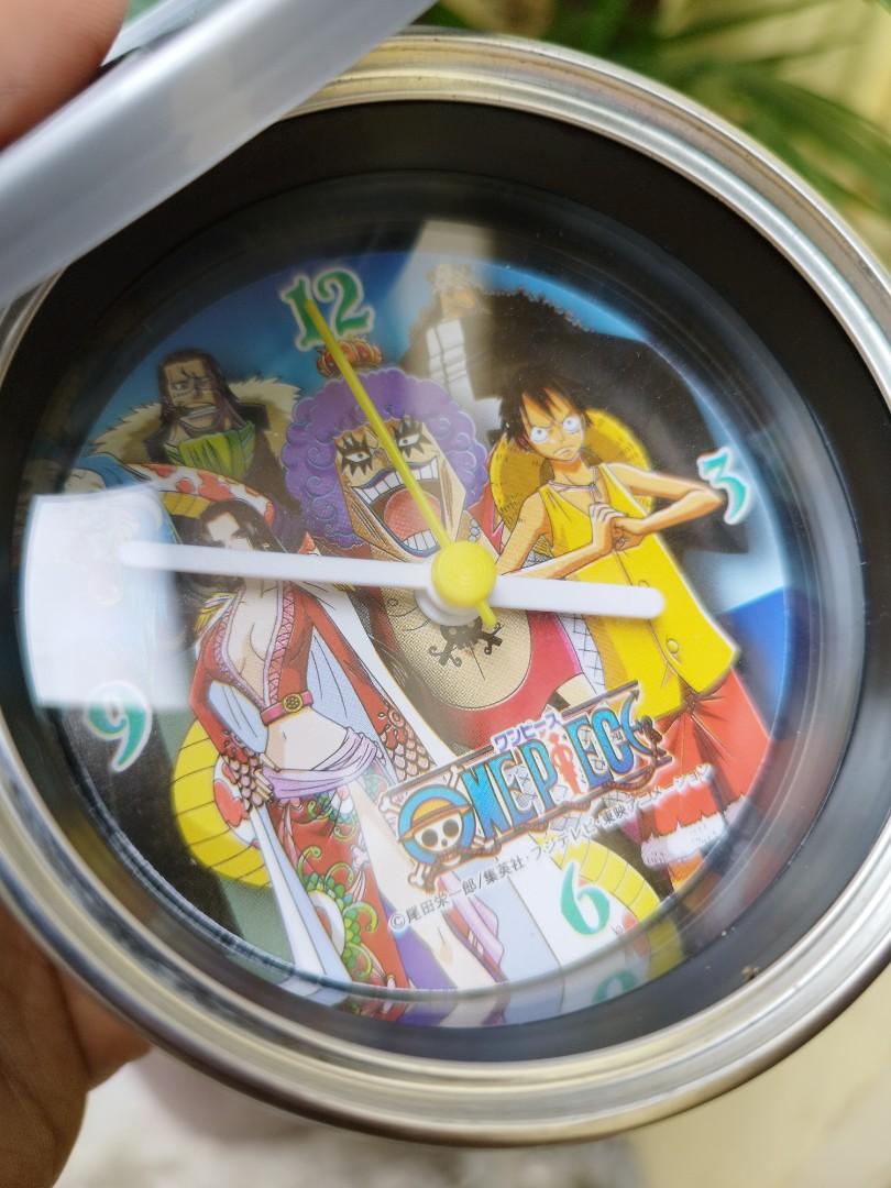 One piece Can Clock with box and manual | Made in japan Gold sticker ...
