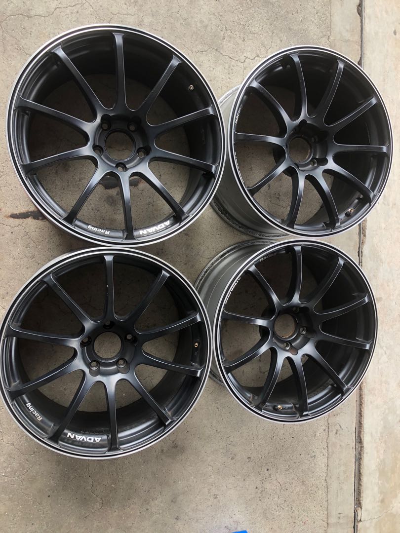 Original Advan Racing, Car Accessories, Tyres & Rims on Carousell