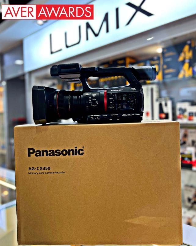 Panasonic AG-CX350 + extra battry, Photography, Video Cameras on Carousell