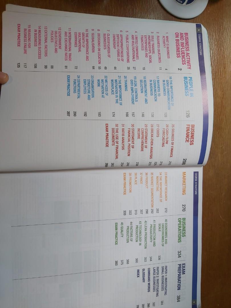 Pearson Edexcel iGCSE Business textbook, Hobbies & Toys, Books ...