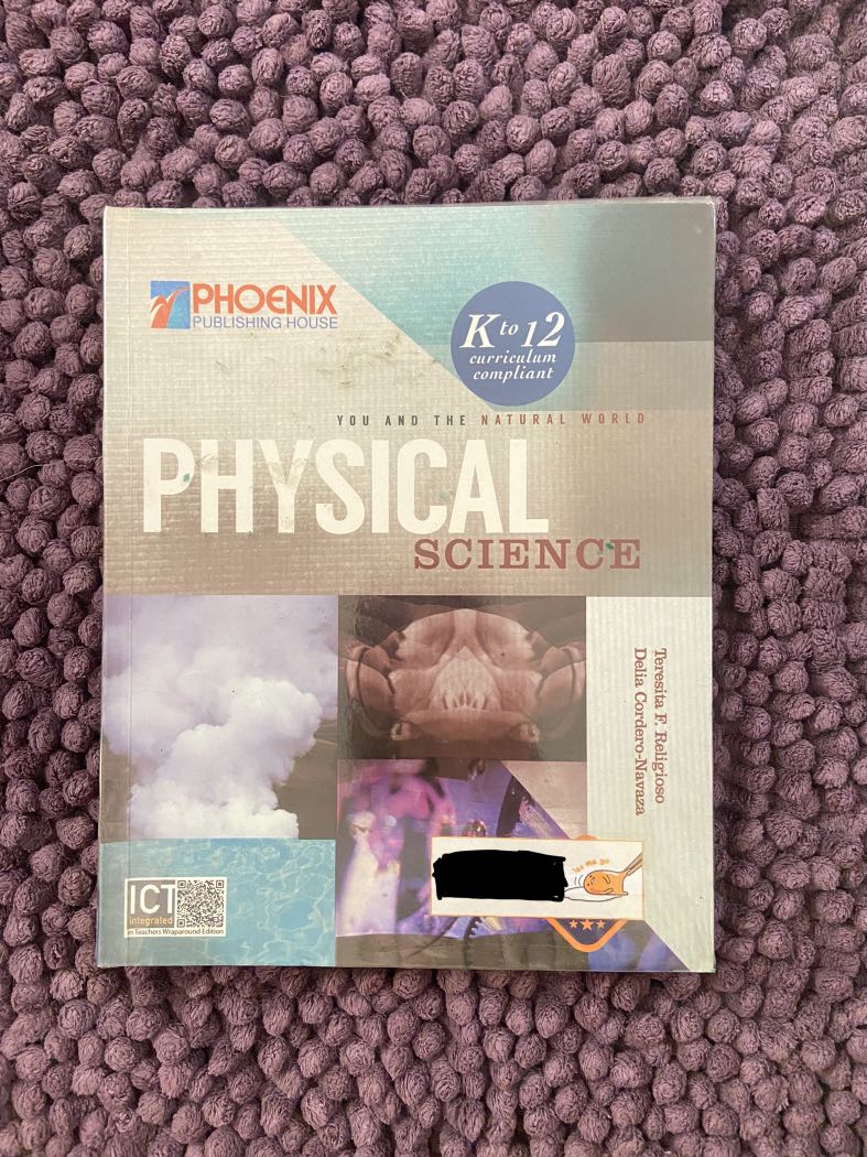 Physical Science SHS Textbook, Hobbies & Toys, Books & Magazines ...