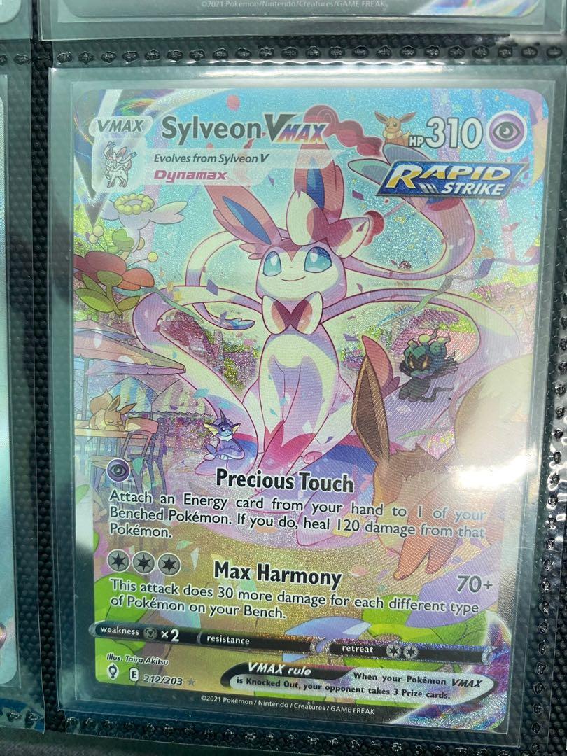 Pokemon card Japanese - Nagi, Peonia (JP), Sylveon Alternative art VMAX ...