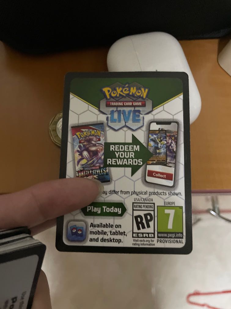 Pokemon Redeem Cards, Hobbies & Toys, Toys & Games on Carousell