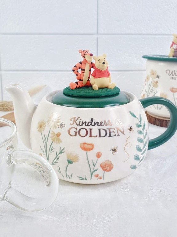 Pooh Tigger Teapot Set, Furniture & Home Living, Kitchenware ...