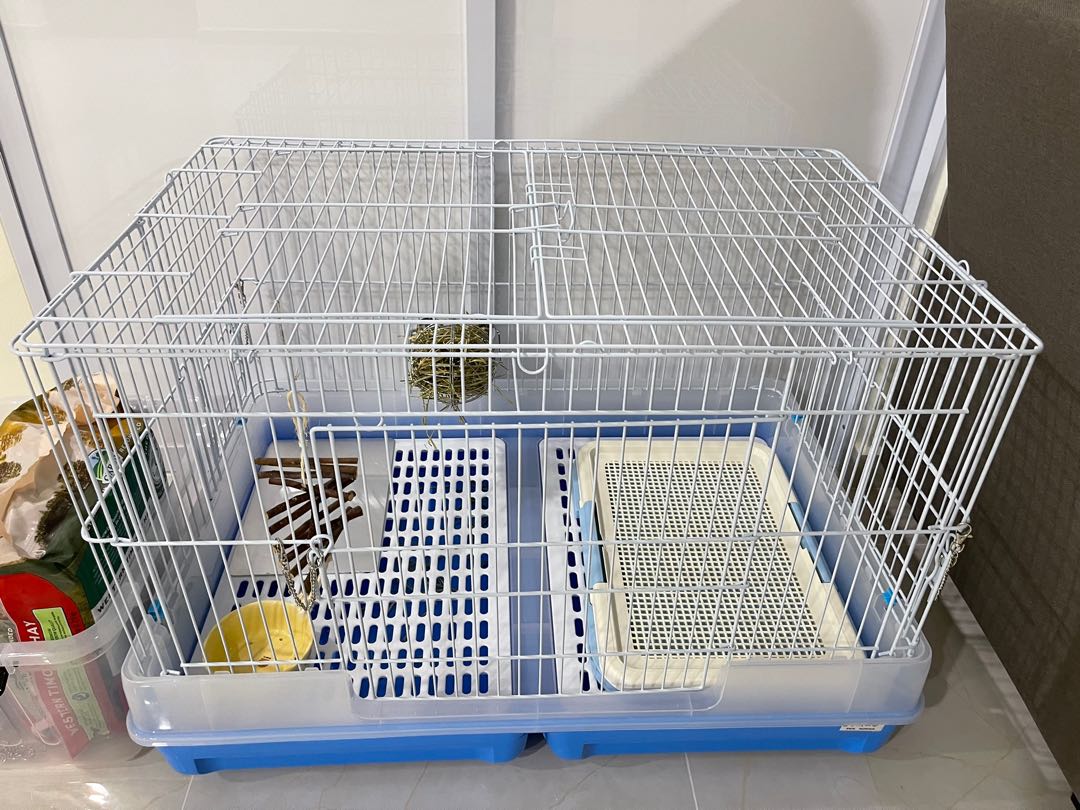 Rabbit cage and accesories, Pet Supplies, Homes & Other Pet Accessories ...