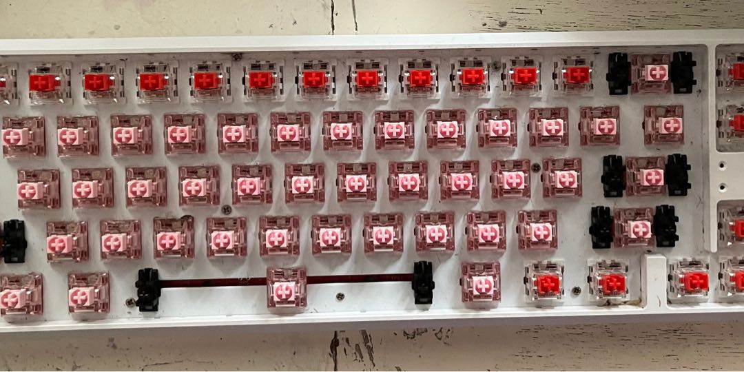 Rakk Pluma (w/ Akko Jelly Pinks), Computers & Tech, Parts & Accessories ...