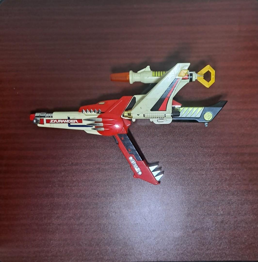 *Rare*Kyoryu Sentai Zyuranger DX Ranger Stick,Thunder Slinger and ...