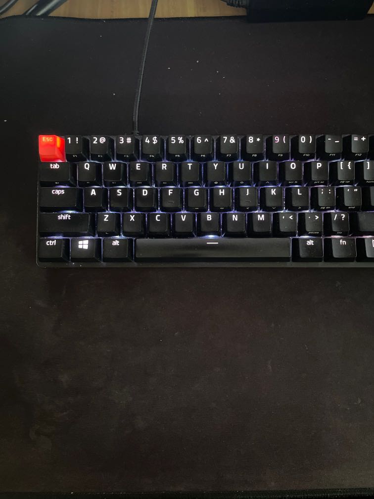Razer huntsman mini (red), Computers & Tech, Parts & Accessories ...