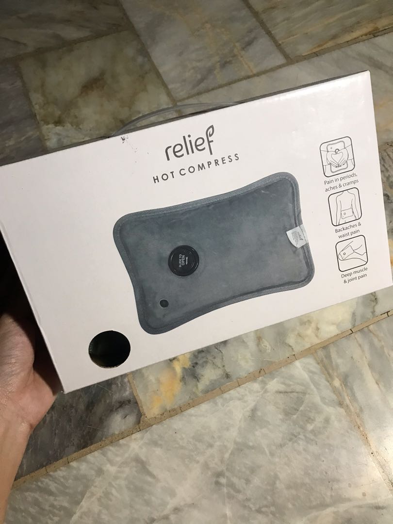 Relief Electric Hot Compress, Health & Nutrition, Massage Devices on ...