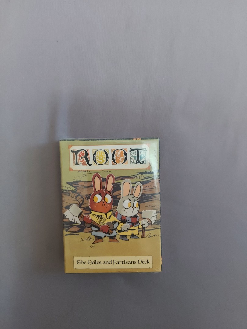 Root: The Exiles and Partisans Expansion deck (Sealed), Hobbies & Toys ...