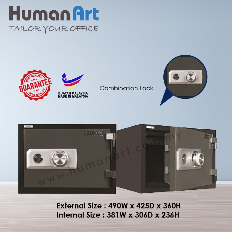 Safety Box | Peti Keselamatan | Solid Safe Combination (Dial) F-H58C ...