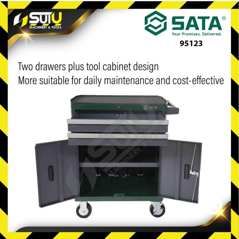 SATA 95123 2 Drawer Trolley / Tool Cart, Everything Else, Others on ...