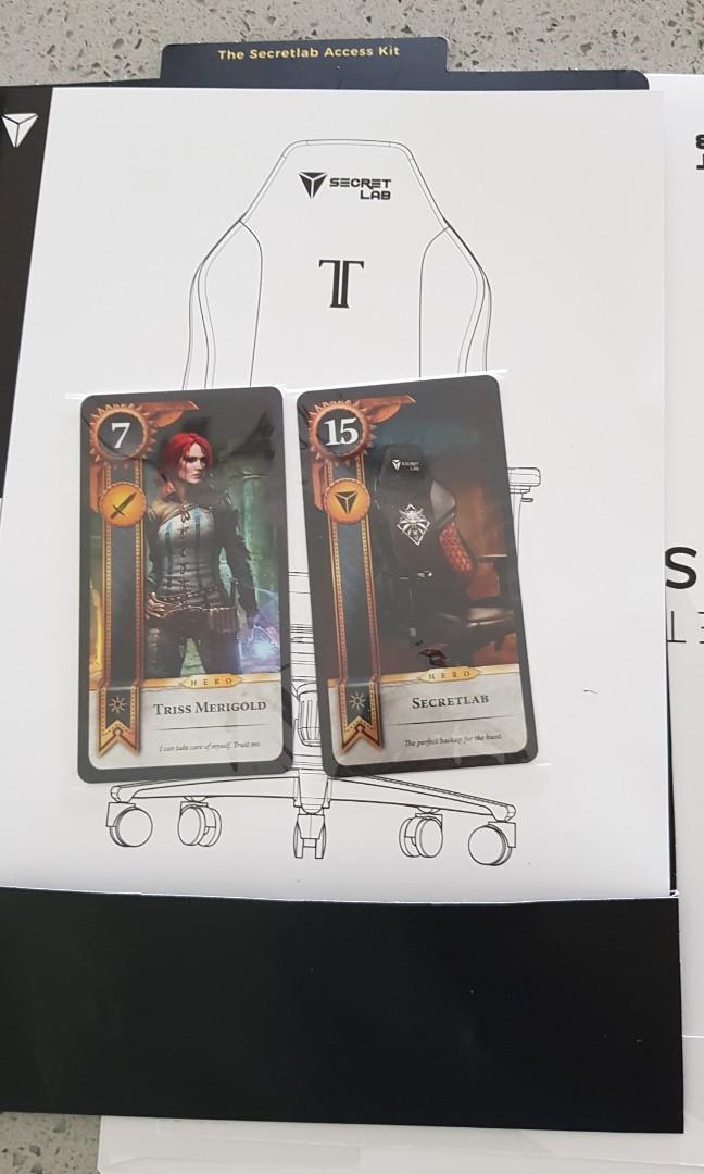 Secret Lab Limited Edition The Witcher Titan Evo 2022/23, Computers ...