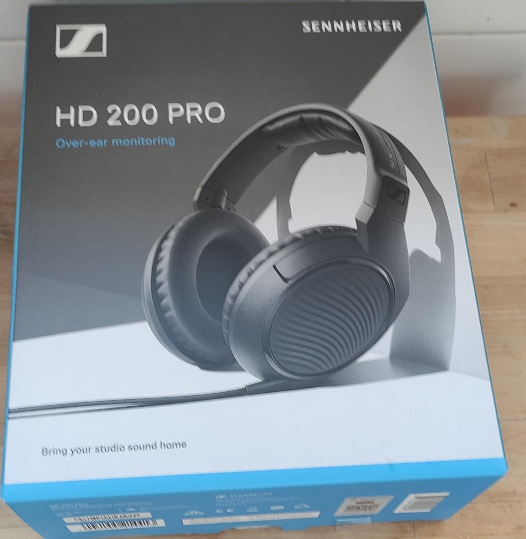 Sennheiser HD 200 Pro Monitoring Headphones, Audio, Headphones ...
