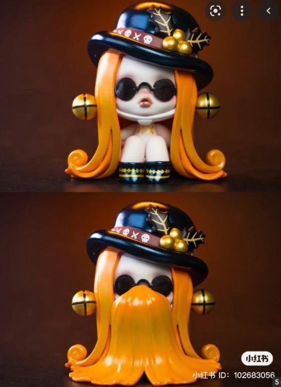 Skull panda Addams family, Hobbies & Toys, Toys & Games on Carousell