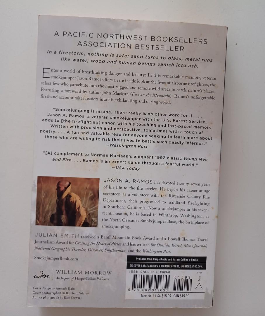 Smoke Jumper - Memoir, Jason A Ramos & Julian Smith, In the Heart of ...