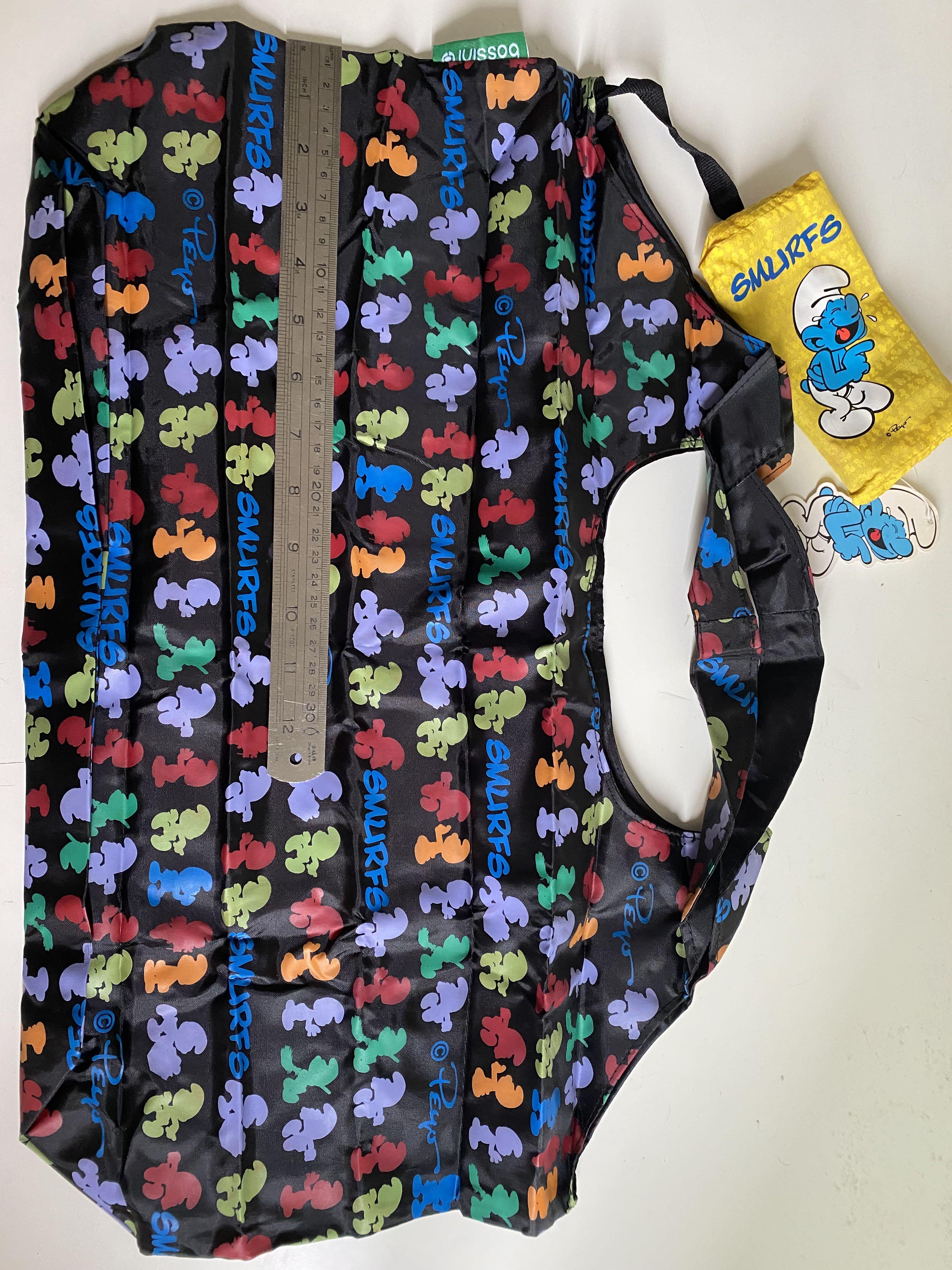 BNWT Smurfs Bossini Recycle Tote Shoulder Bag, Women's Fashion, Bags ...