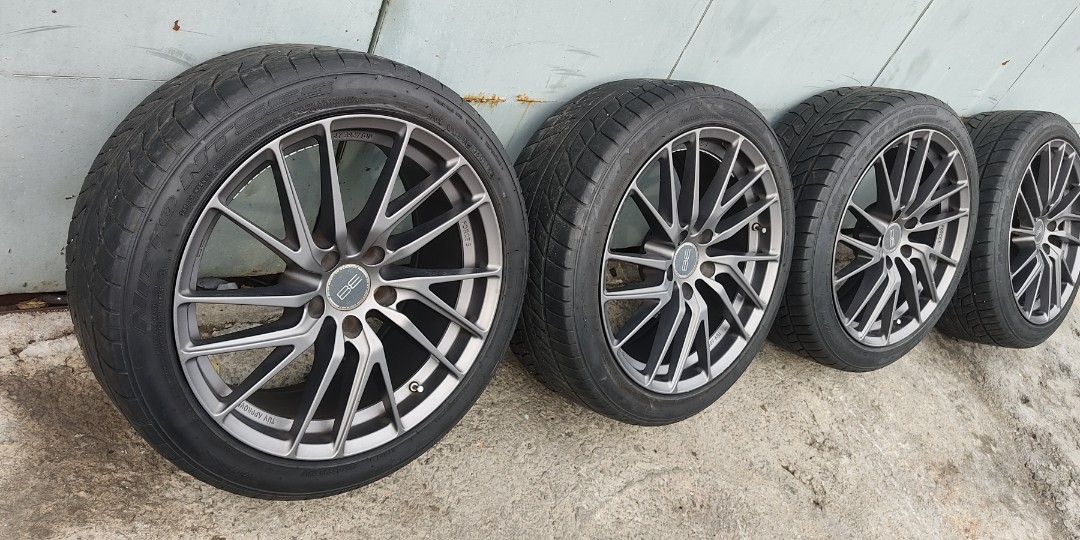 Sport rim BE BREYTON GERMANY SIZE 18, Auto Accessories on Carousell