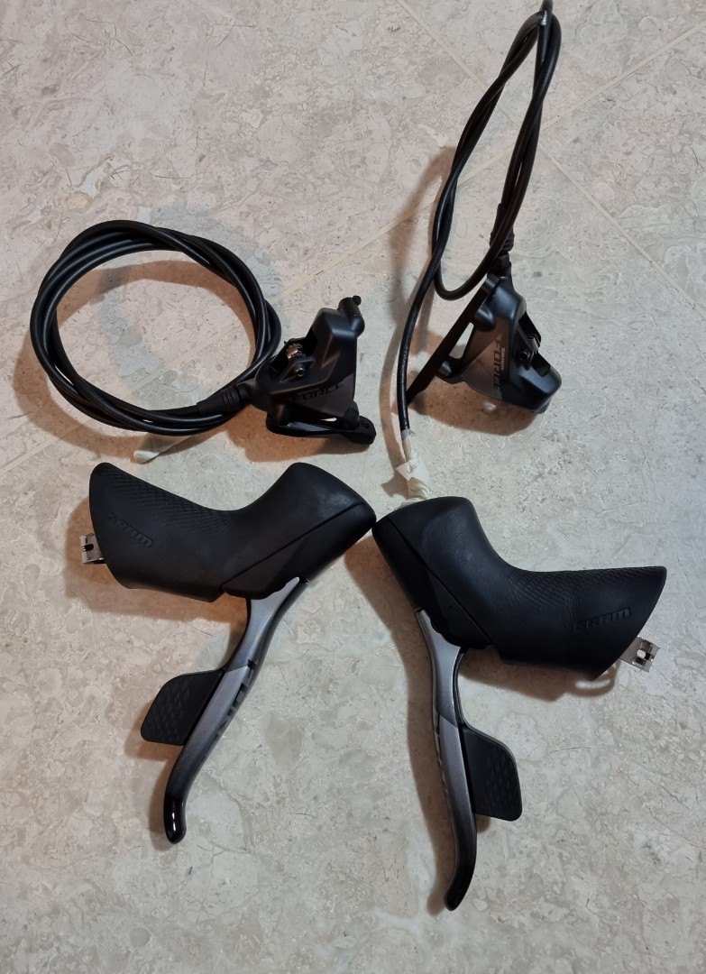 SRAM Force 2x eTap AXS shifter set, Sports Equipment, Bicycles & Parts ...