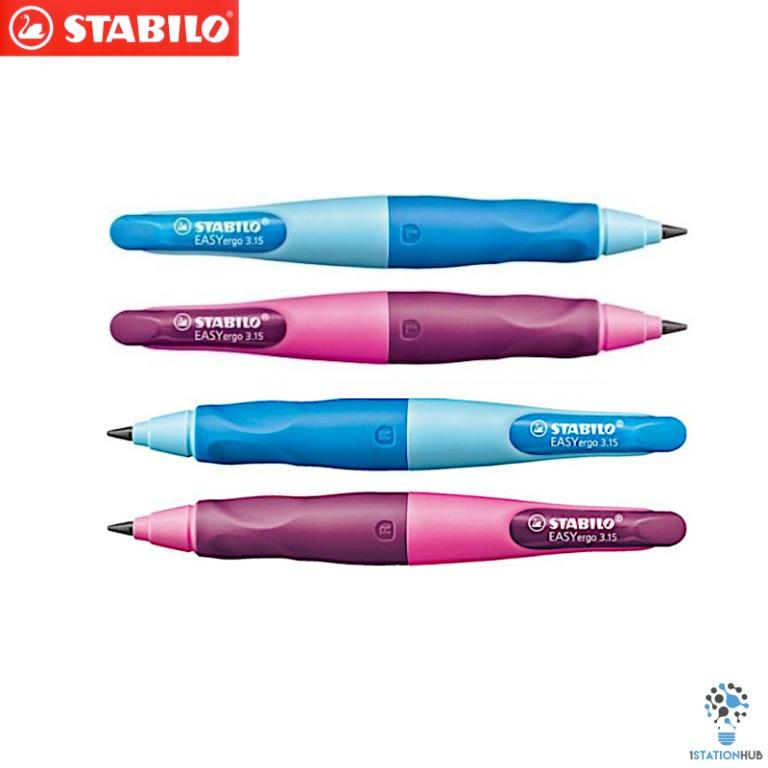 STABILO EASYergo 3.15mm HB Mechanical Pencil - Left/Right Hand, Hobbies ...