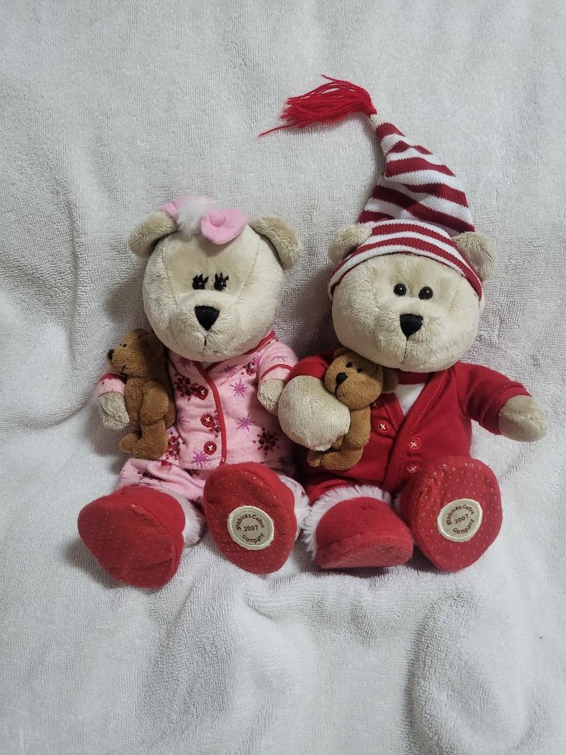 Starbucks 2007 Bearista Bear Collection - 68th & 69th Edition Boy ...