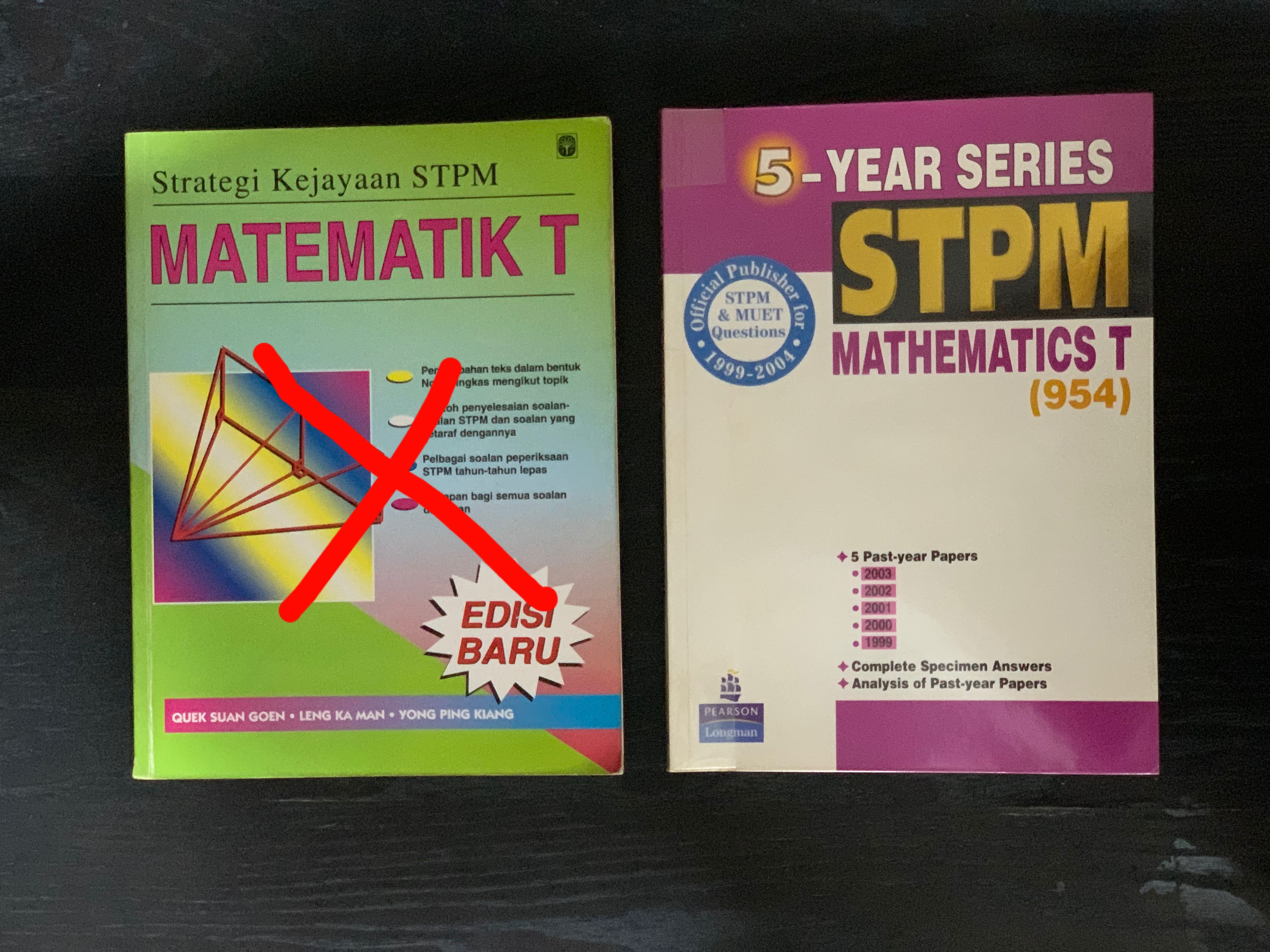 STPM Mathematics T, Hobbies & Toys, Books & Magazines, Textbooks on ...