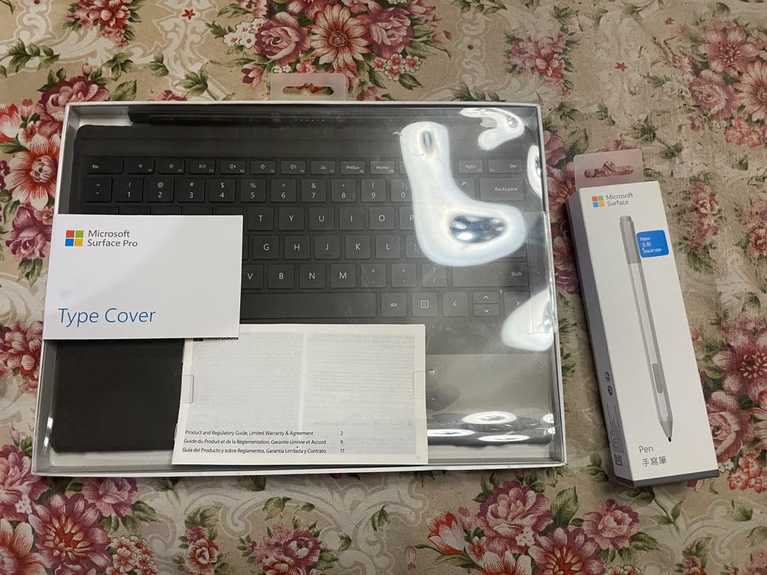 Surface Pro Type Cover + Surface Pen, Computers & Tech, Parts ...